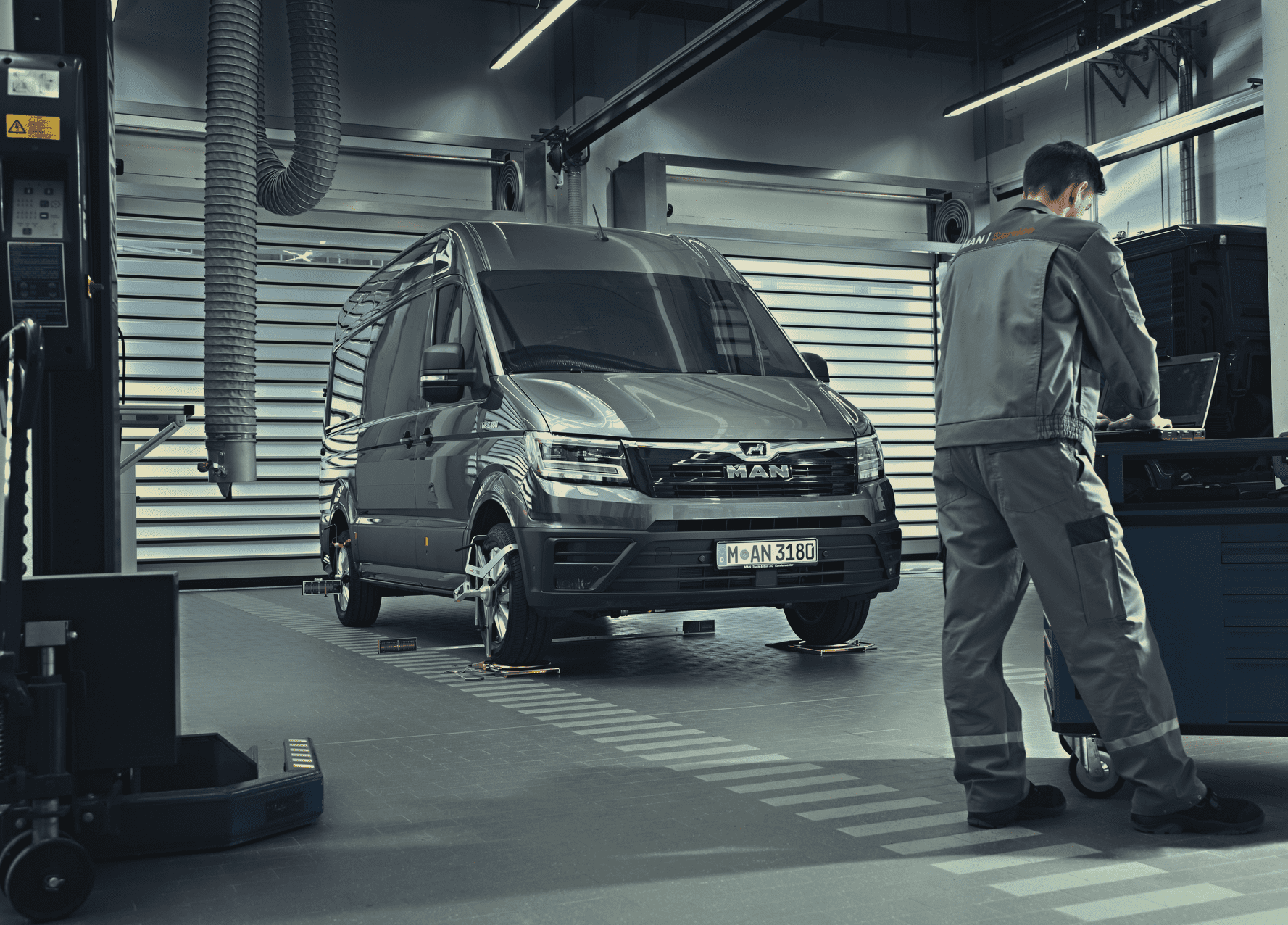 Mantenimiento para MAN TGE - Red de puntos de servicio MAN Truck & Bus