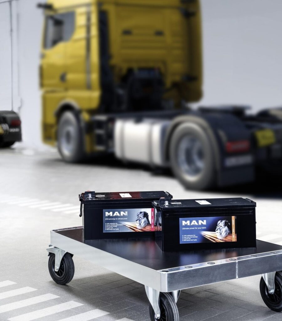 Baterías originales MAN - Red de puntos de servicio MAN Truck & Bus
